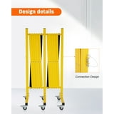 GYZJ Expandable Barricade, Retractable Metal Traffic Gate, 16.4 Feet ...