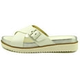 GUESS Deana Women US 7.5 White Slides Sandal - Walmart.com