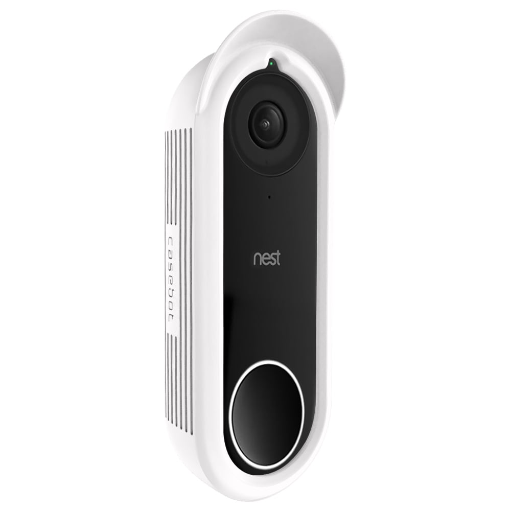Fintie Silicone Cover for Nest Doorbell (Wired), Protective Skin Case ...