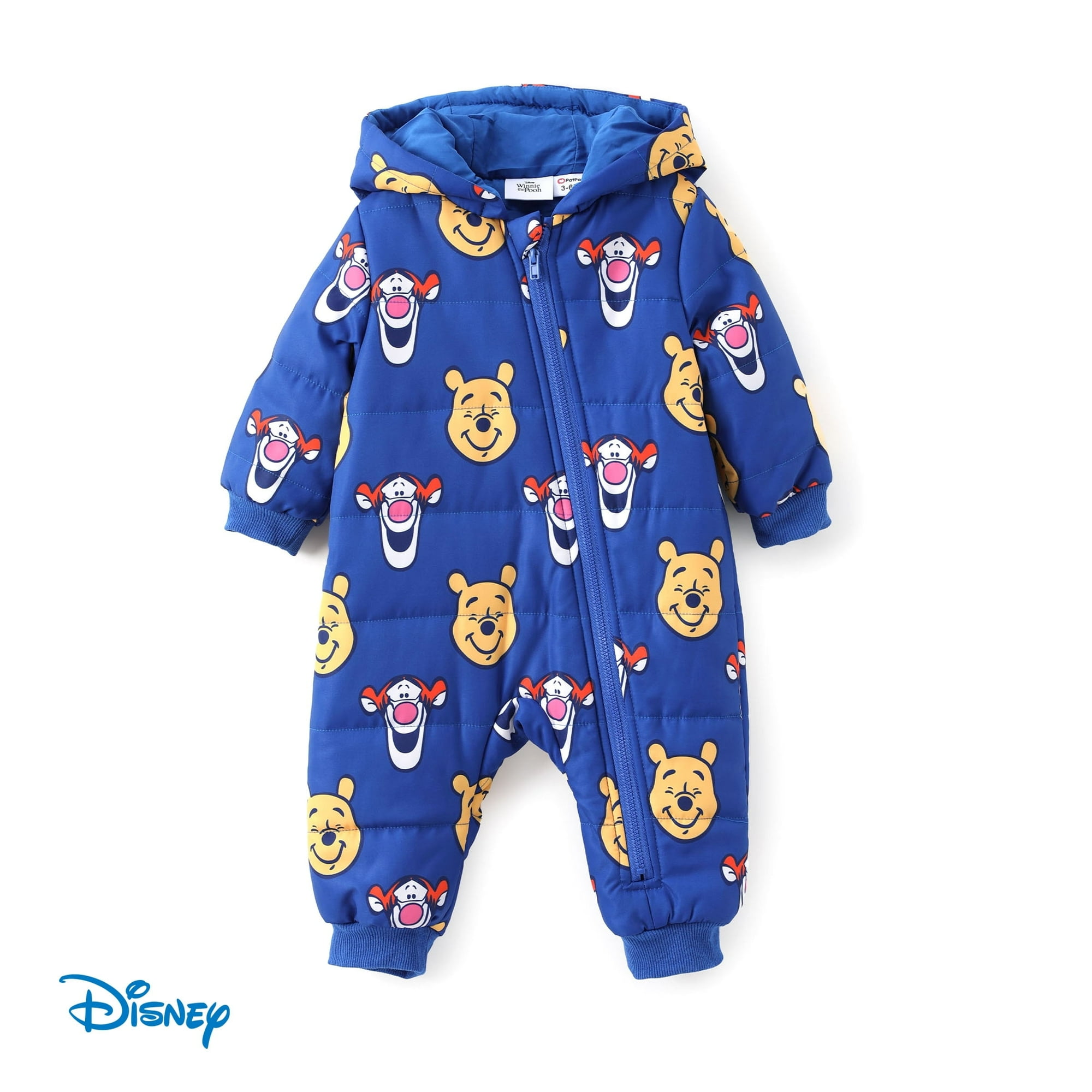 Click here for Disney Winnie Baby Girl Footed Pajamas Zip Up Slee... prices