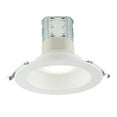 Commercial Electric 6" White Baffle LED Recessed Kit Selectable CCT (2 ...