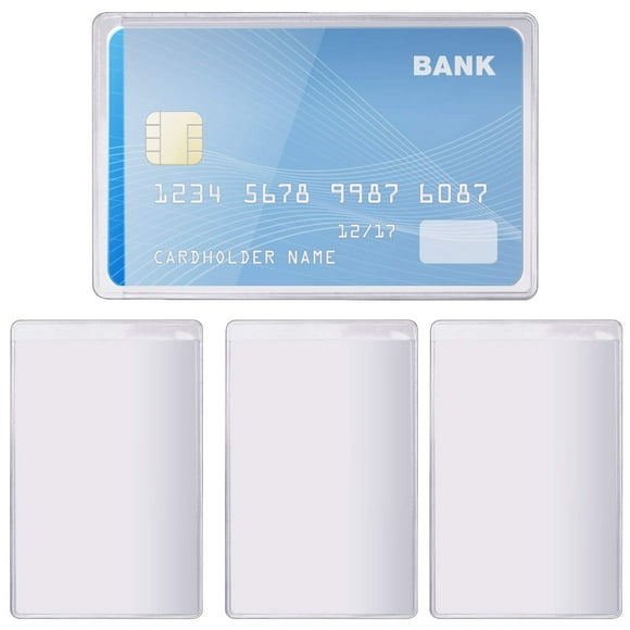 Plastic Credit Card Sleeves