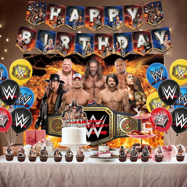 Wwe Birthday Party Wwe Birthday Party Wwe Birthday Wwe Party