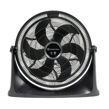 Vie Air 18" High Velocity Floor 3-Speed Fan, Black - Walmart.com