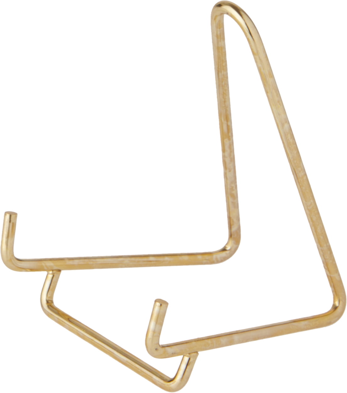 Bard's Gold-toned Wire Easel Stand, 3" H x 2" W x 2.5" D - Walmart.com