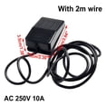 TFS-1 Push Button Power Foot Pedal Switch Metal Momentary Electric ...