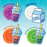 Crazy Aaron's Mixed by Me Boba Thinking Putty Kit, Ages 3 and Up ...