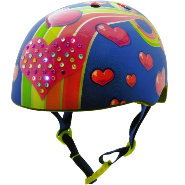 Raskullz Sparklez LED Rainbow Road Child Multisport Helmet - Walmart ...