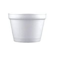 Dart 4J6 4oz Disposable White Foam Cup with 6JL Lid for Hot/Cold Foods ...