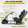 BENTISM Racing Simulator Cockpit RS6 for T300RS PS4 - Walmart.com