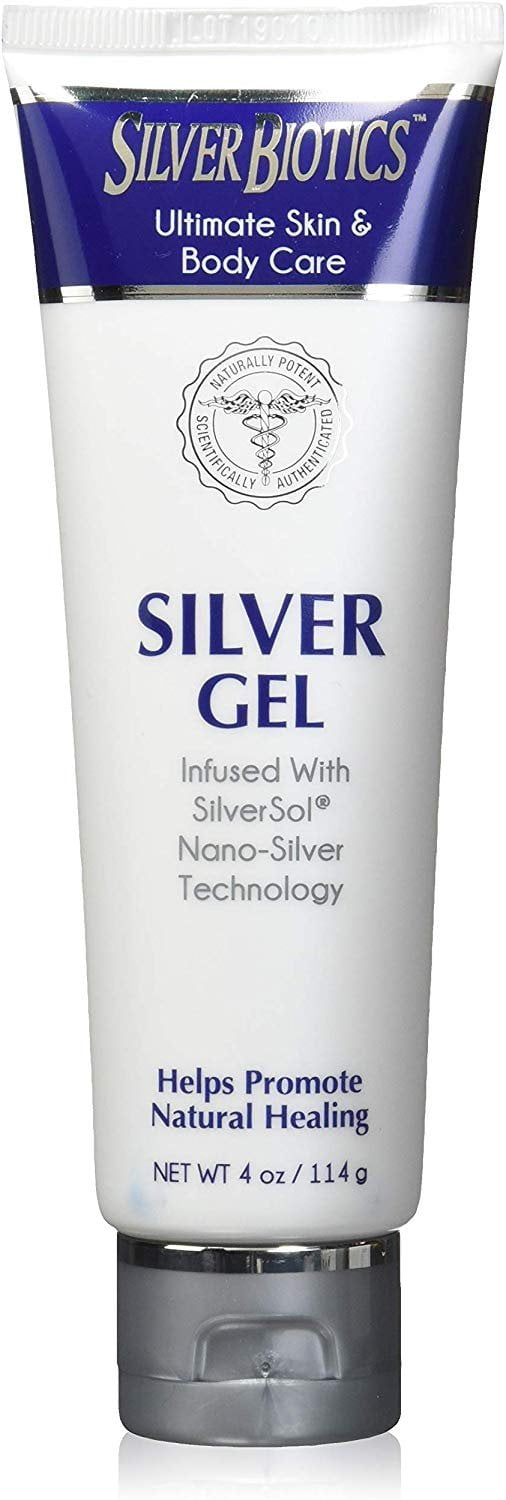 American Biotech Labs Silver Biotics Silver Gel Infused w/SilverSol ...