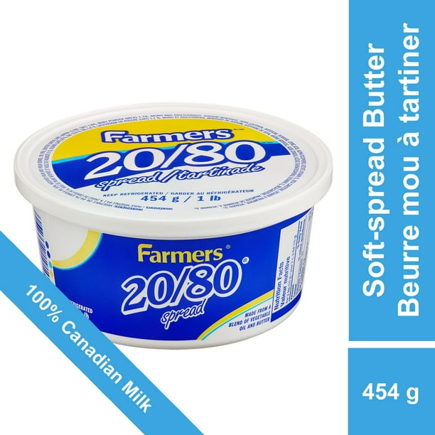 Farmers 20/80 Butter Blend Soft Spread - Walmart.ca