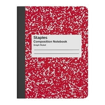 Staples Composition Notebook 7.5" x 9.75" College Ruled 100 Sheets ...
