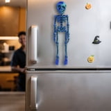 Poseable Skeleton Fridge 3D Printed Articulated Skeleton Mini Fridge ...
