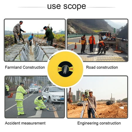 Measuring Tool Fiberglass Measuring Tape, 50 Meter Measuring Tape ...