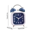 AuroraX Extra Loud Alarm for Heavy Sleepers Lighted Twin Bell Alarm ...