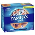 Tampax Pearl Tampons Super Plus Absorbency, Unscented, 200 Count ...