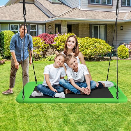 Sinda 60" Platform Tree Swing for Children, 150cm Outdoor Swing Sets ...