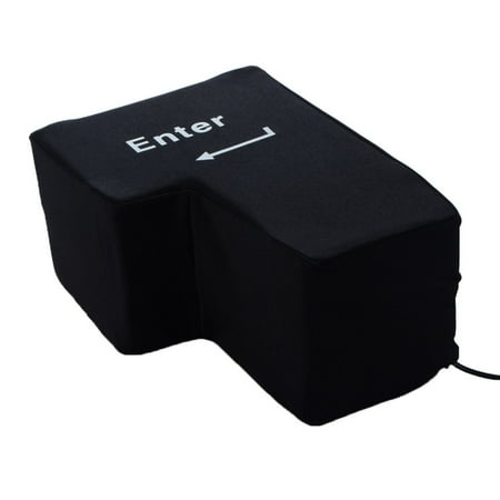 LUNA Big Enter Key Stress Relief Vent Plush Toy With Usb For Birthday ...