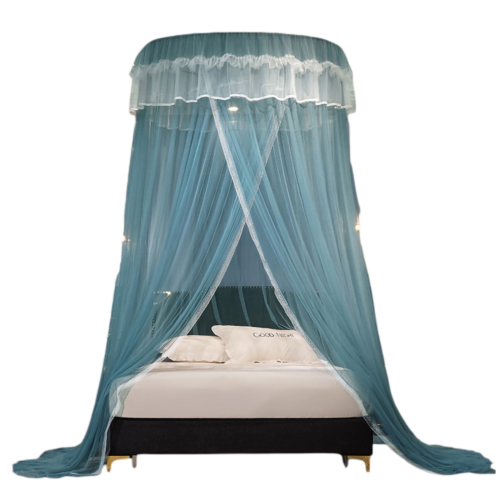 DISHAN Hanging Mosquito Net - Top Hook - Encrypted Mesh - Lace ...