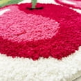 UKELER Cute Cherry Bathroom Rug for Kids Non Slip Absorbent Bath Mat ...