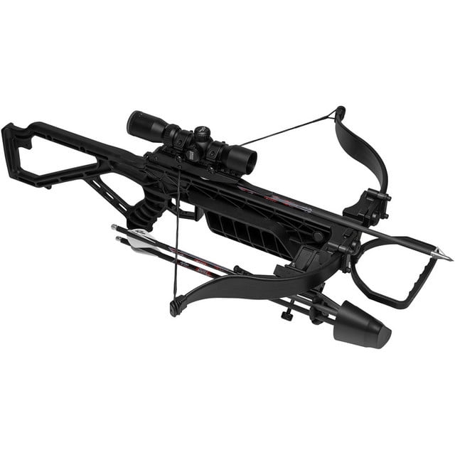 Excalibur Crossbow E74474 MAG Air Package Black with Fixed Power Scope ...