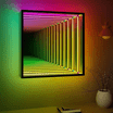 Square Infinity Wall Mirror by Interior Moderna - Walmart.com