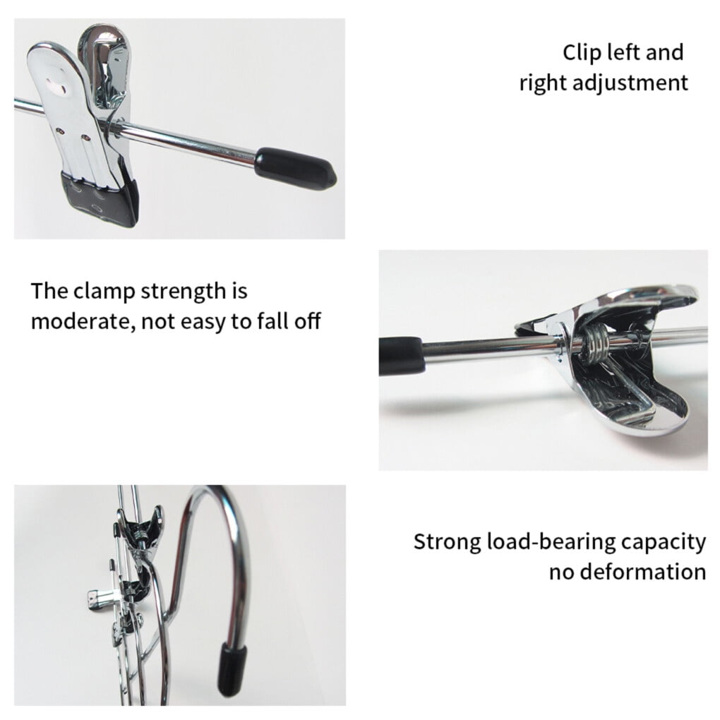 Click here for Stanreset Pants Hanger Steel Pants Clamp Adjustabl... prices