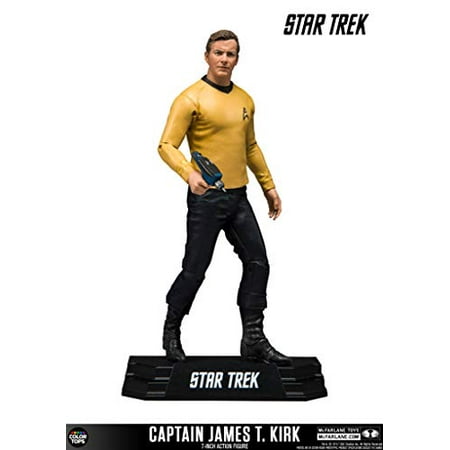 McFarlane Toys Star Trek Captain James T. Kirk Collectible Action ...