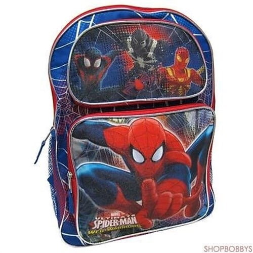 Marvel Ultimate 3d Spider-Man Web Warriors Kids Backpack, 16 Inch ...
