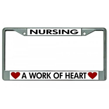 Nurses Do It Painlessly, Nursing License Plate Tag Frame, Multiple ...