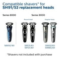 Philips Norelco SH91/50 Replacement Shaving Heads, Dual SteelPrecision ...