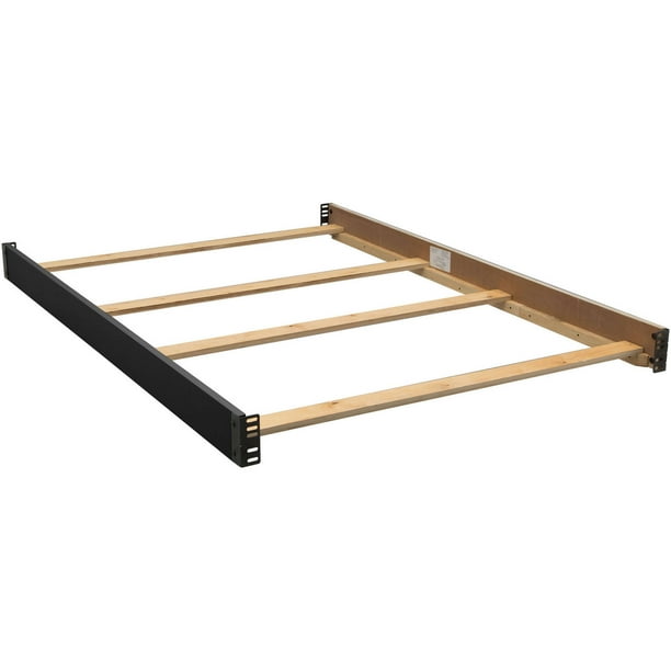 Delta Children Wooden Full-Size Bed Rails 0050, Ebony - Walmart.com ...