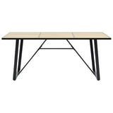 vidaXL Dining Table Kitchen Table Dining Room Breakfast Dinner Table ...
