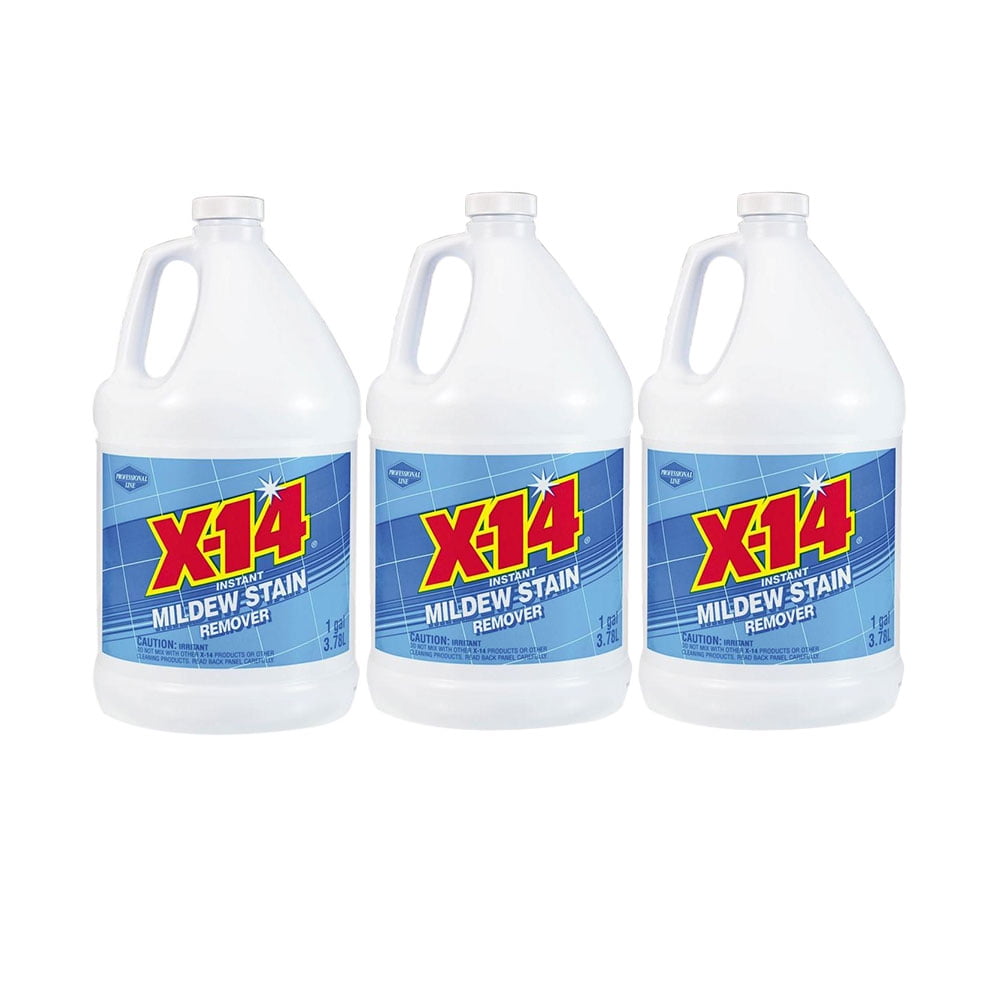 X-14 Deep Clean Non Scrubbing Multi Use Mildew Stain Remover (3 Pack ...