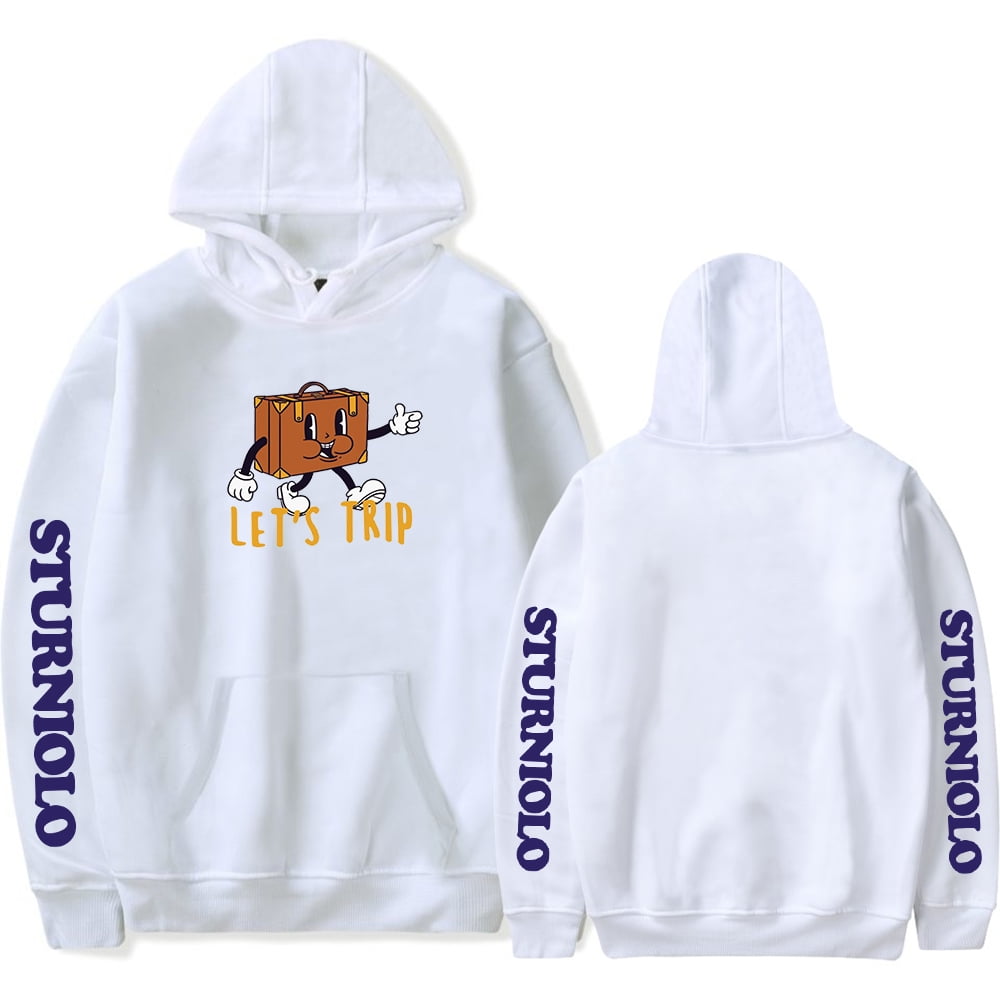 Sturniolo Triplets Hoodie Let's Trip Kawaii Cartoon L uggage Casual for ...