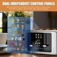 4 Slice Toaster, Touchscreen & Dual Independent Control Panel，5 Basic ...
