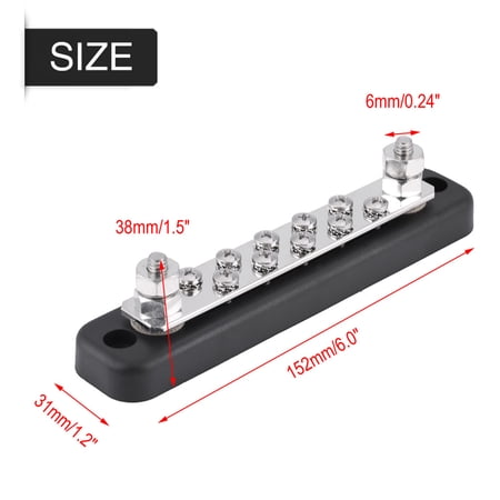 Terminal Bus Bar Power Distribution Terminal Block Rust-Resistent For ...