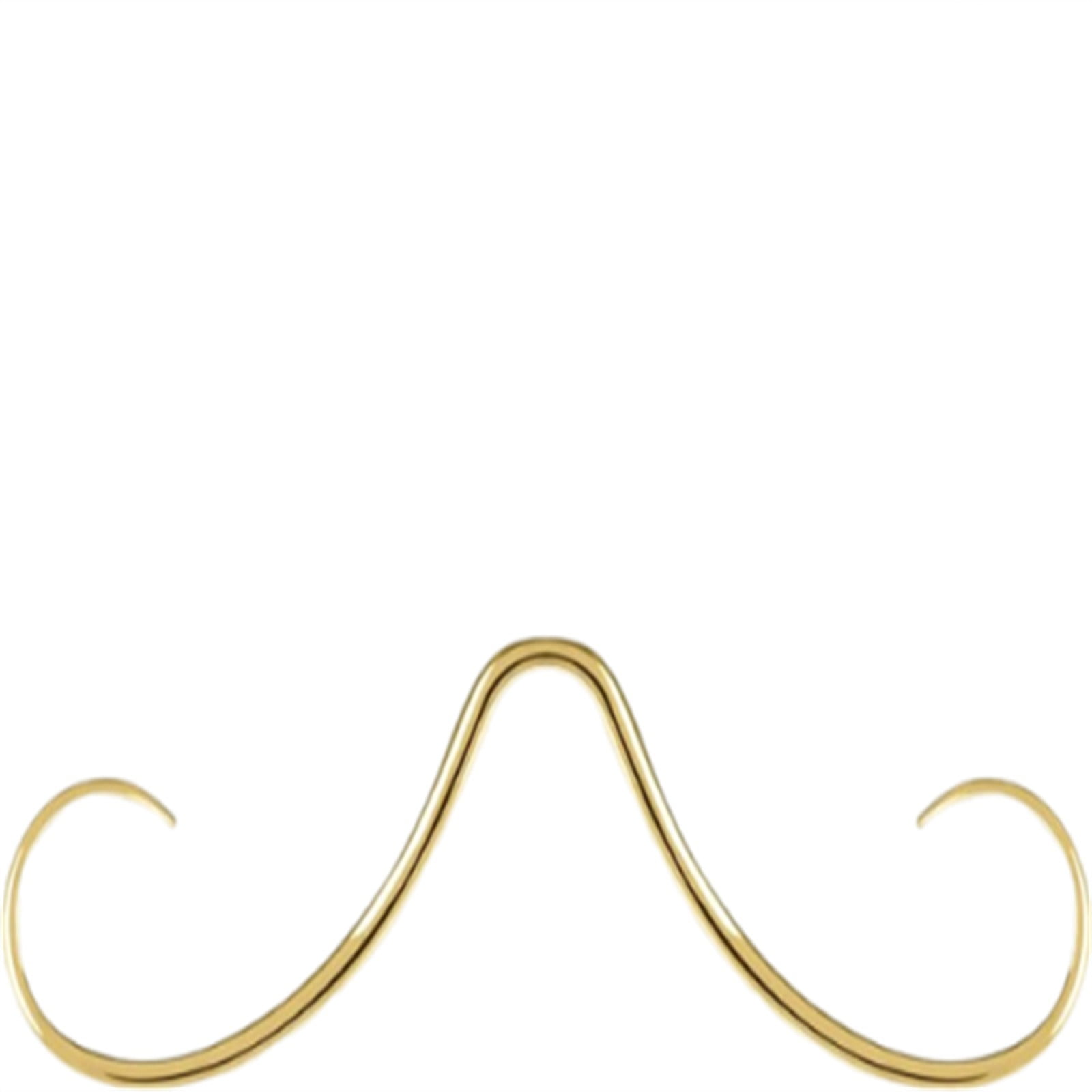 TechWave 14G Mustache Septum Ring 316L Steel Septum Mustache Nose Ring ...