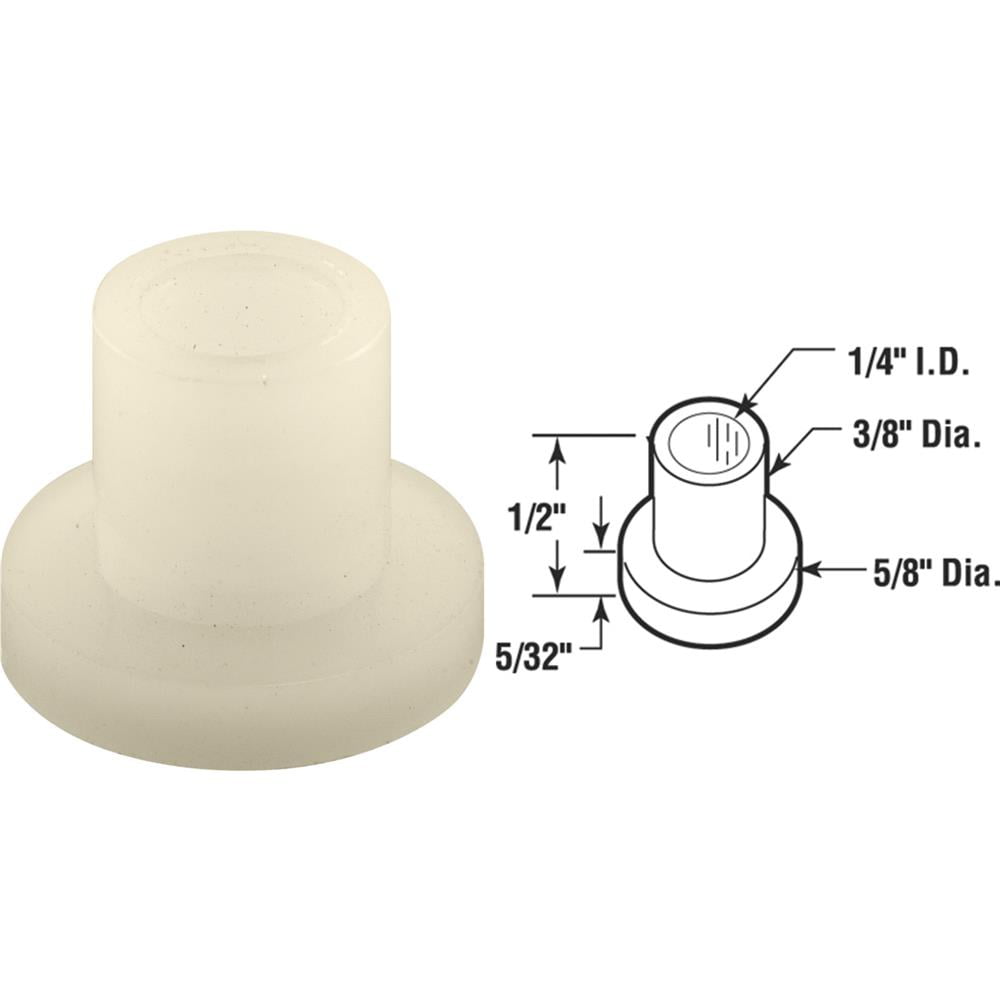 Slide-Co 16894 Bi-Fold Closet Door Guide Cap, 4-Pack - Walmart.com