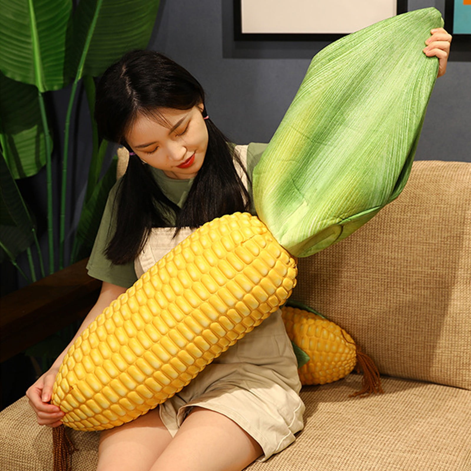 Click here for Dvkptbk Corn Dolls Simulation Corn Pillow Toy Roas... prices