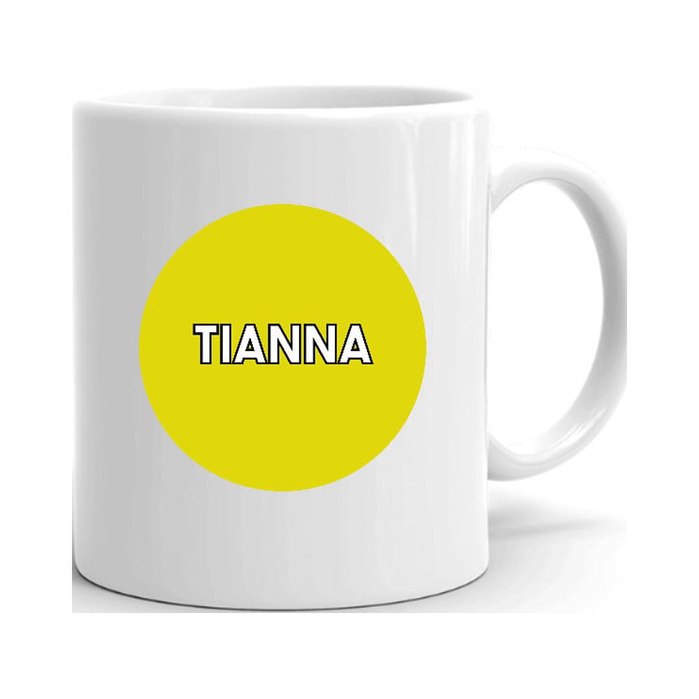 Yellow Dot Tianna Ceramic Dishwasher And Microwave Safe Mug - Walmart.com