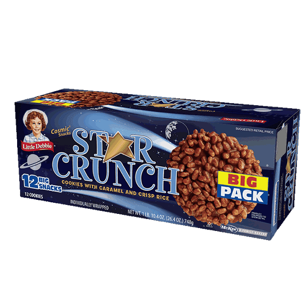 Little Debbie Snacks: Star Crunch Cosmic Snacks, 26.4 Oz Big pack ...