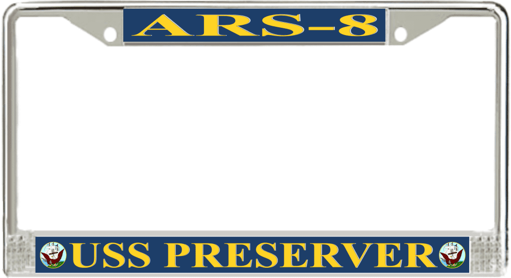 USS Preserver ARS-8 License Plate Frame - Walmart.com