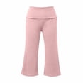 CAIVO Kids Girls High Waist Yoga Pants Solid Color Wide Leg Loose ...