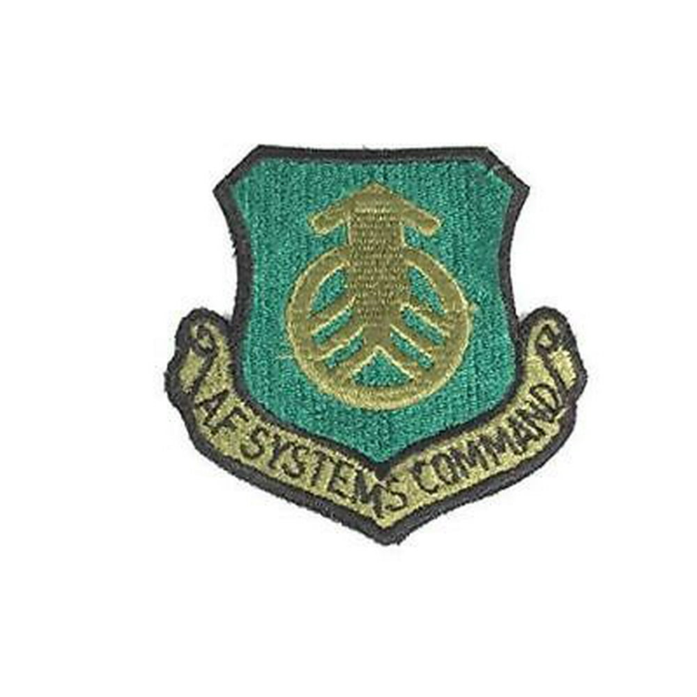 USAF AIR FORCE SYSTEMS COMMAND AFSC PATCH ANDREWS AFB VETERAN AIRMAN ...