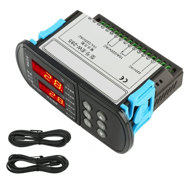 EW-285 AC220V Digital Temperature Controller Cooling Defrosting Thermostat for Cold Storage ...