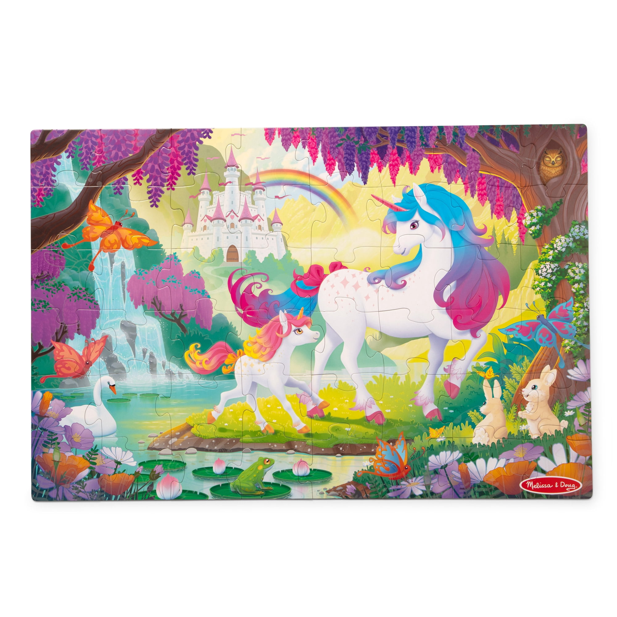 Click here for Melissa & Doug Glow-In-The-Dark Unicorn Jumbo Floo... prices