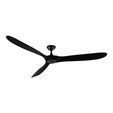 Curtiss MCM Wood Blades Ceiling Fan with LED Light Kit, Satin Brass ...