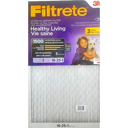 3M filter, Filtrete Outperformance Non-Electrostatic Filters, 1500 MPR ...